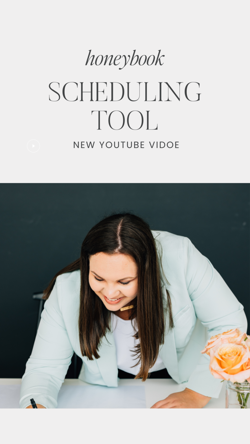 How to Setup The Honeybook Scheduling Tool | Dahlia Orth