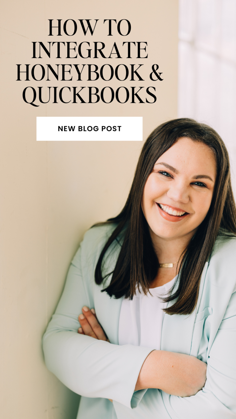 How To Do A Honeybook and Quickbooks Integration | Dahlia Orth